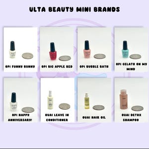 Ulta Mini Brands You Choose - Etsy