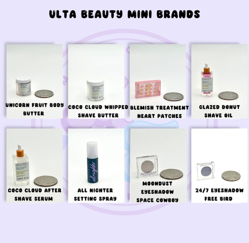 Ulta Mini Brands You Choose - Etsy
