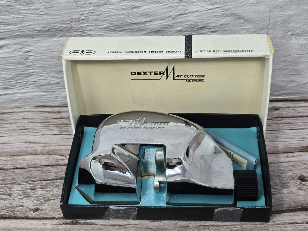 Vintage Dexter Mat Cutter, Russell Harrington Cutlery Company ...
