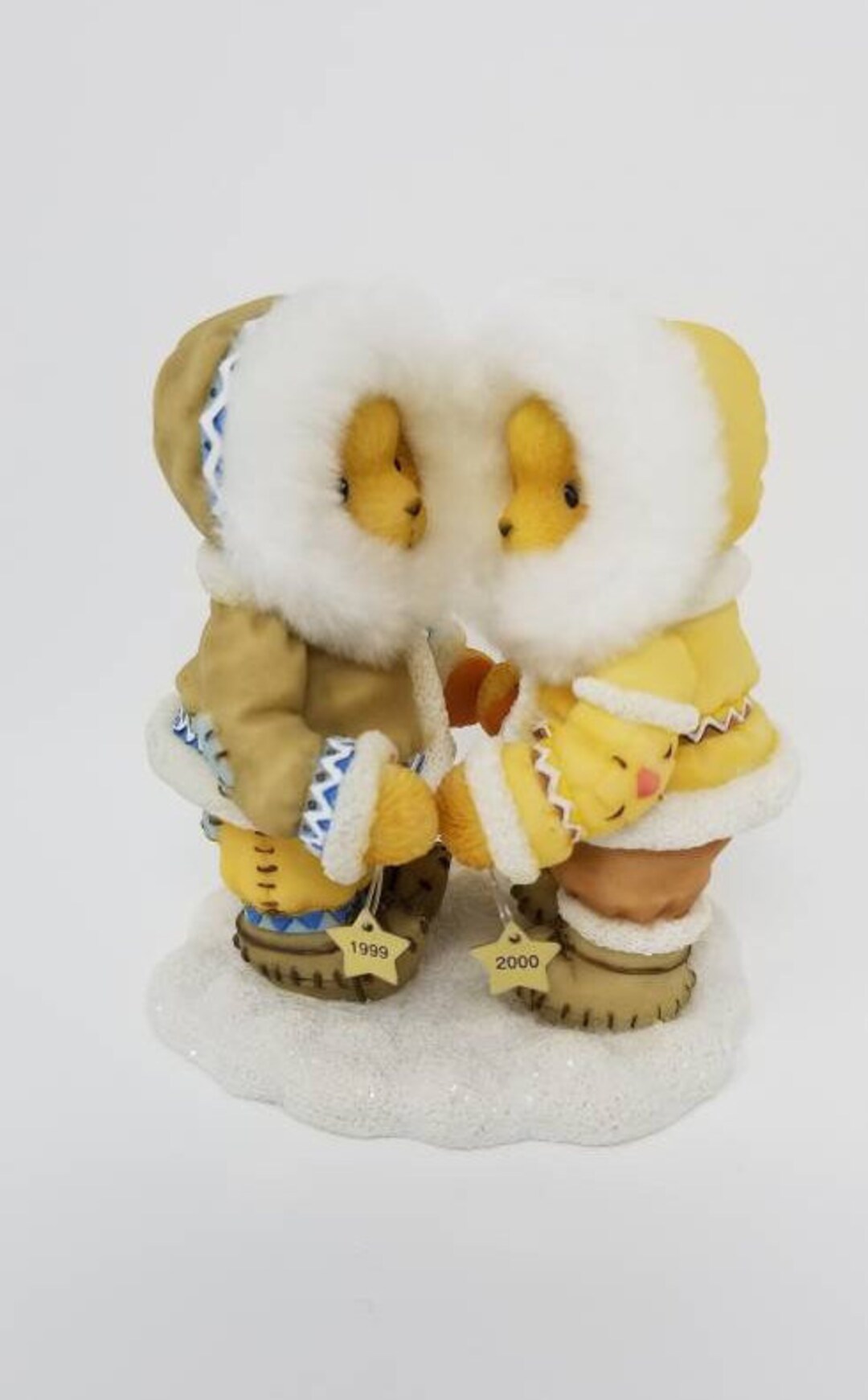 Cherished Teddies: Norbit and Nyla Eskimo Bears Figurine - Etsy