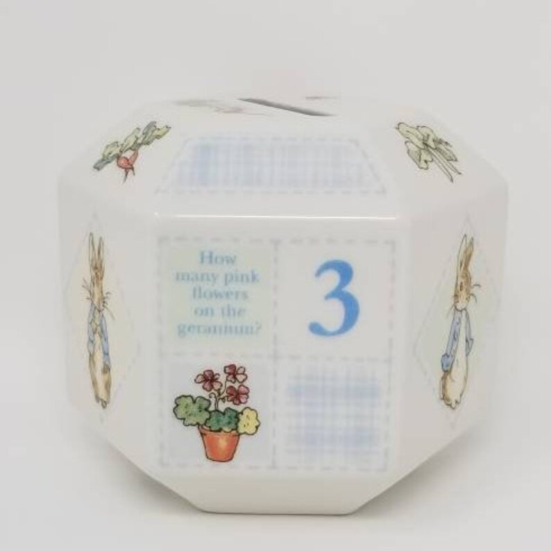 Peter Rabbit Bank/money Box, ©fredrick Warne and Co. 1997, Wedgwood - Etsy