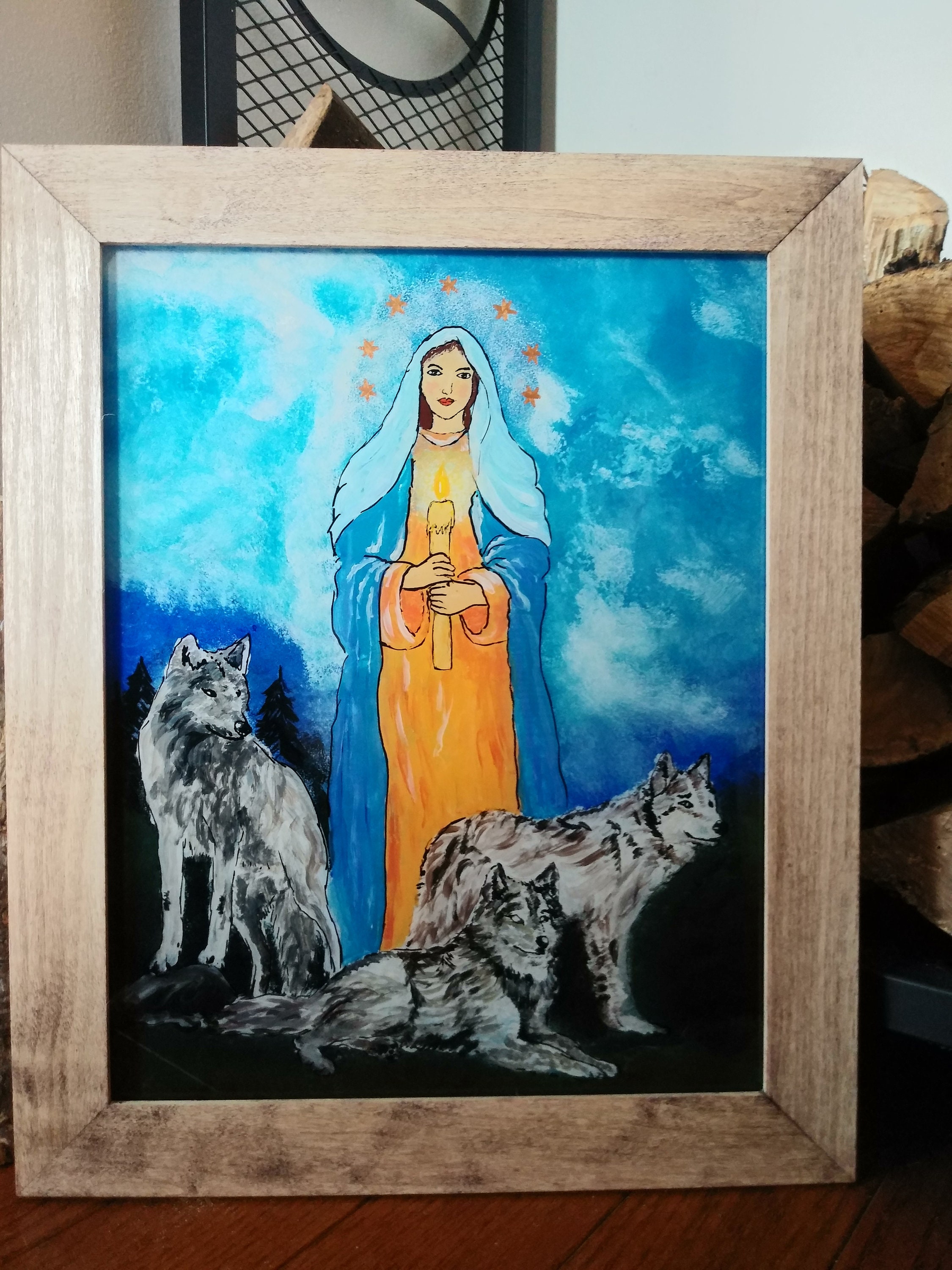 Mother of God of the Blessed Thunder Candle Matka Boska Gromniczna ...