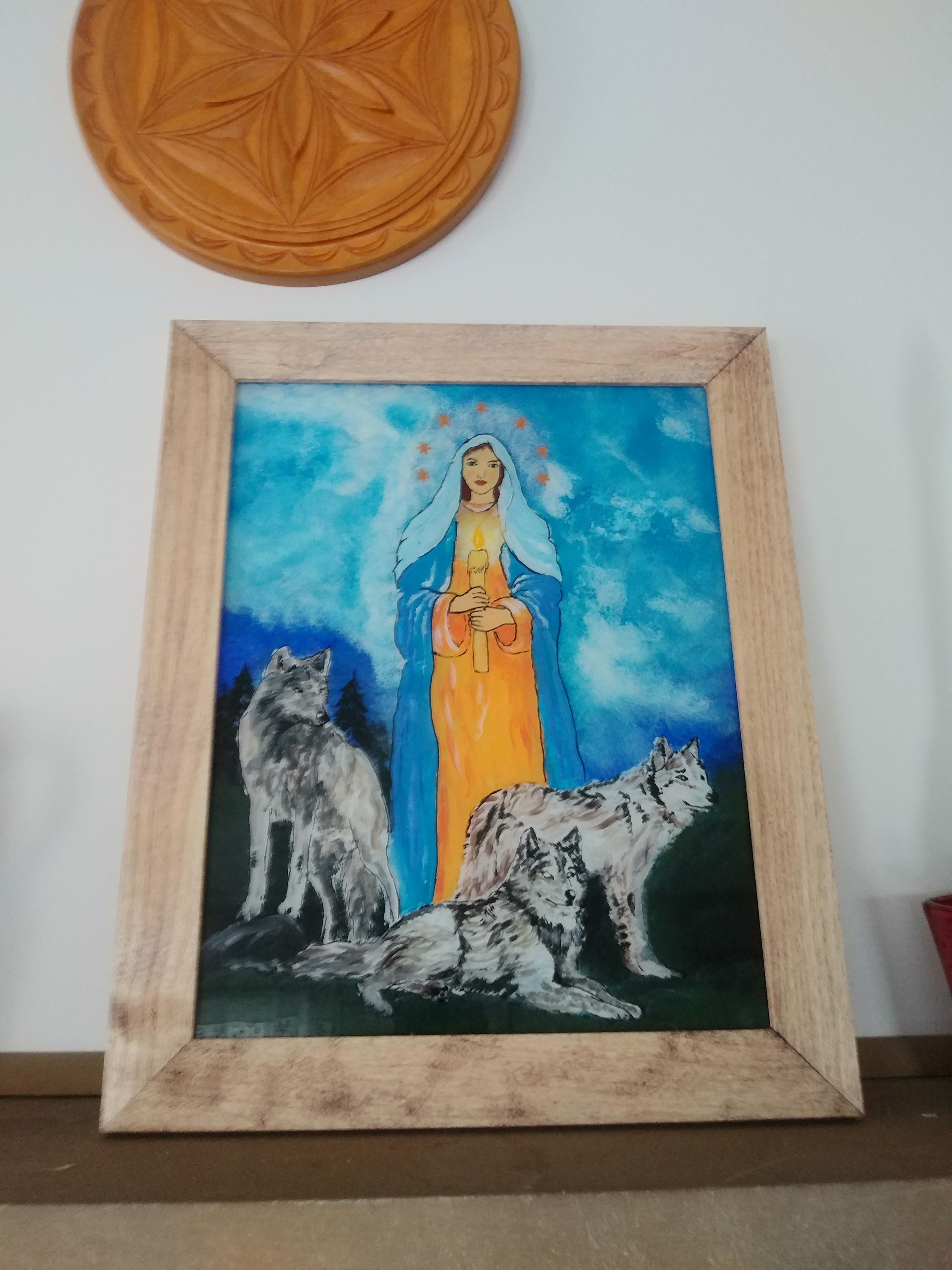 Mother of God of the Blessed Thunder Candle Matka Boska Gromniczna ...