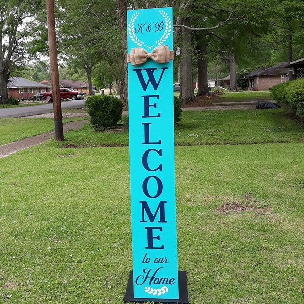 Burlap Welcome Sign - Etsy