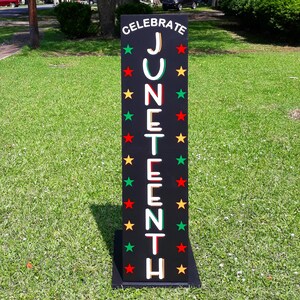 Juneteenth Porch Sign - Etsy