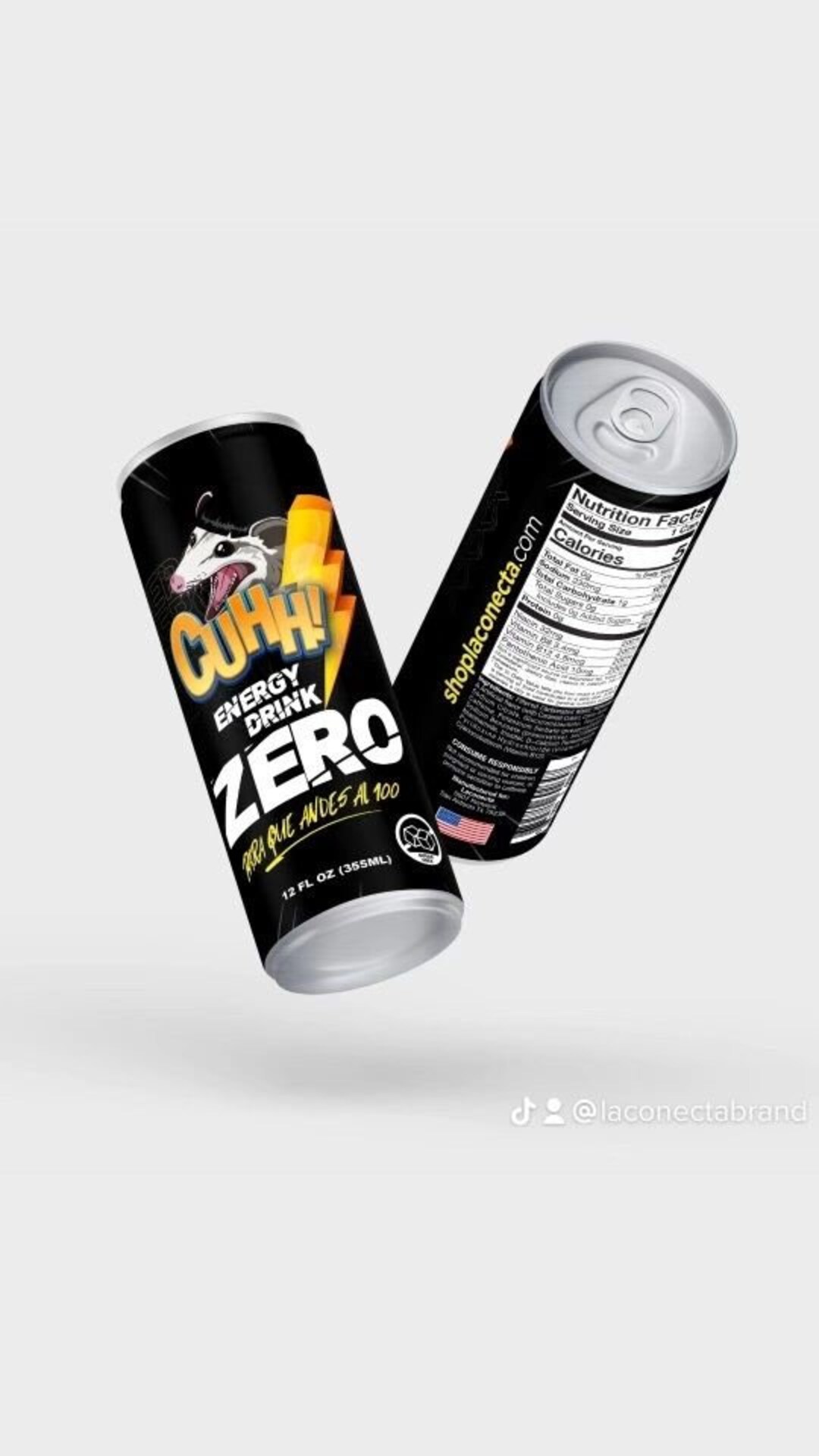 Zero Sugar Cuhh Energy Drink - Etsy