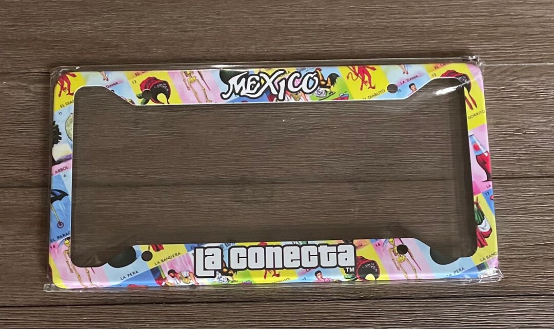 Loteria License Plate Cover - Etsy