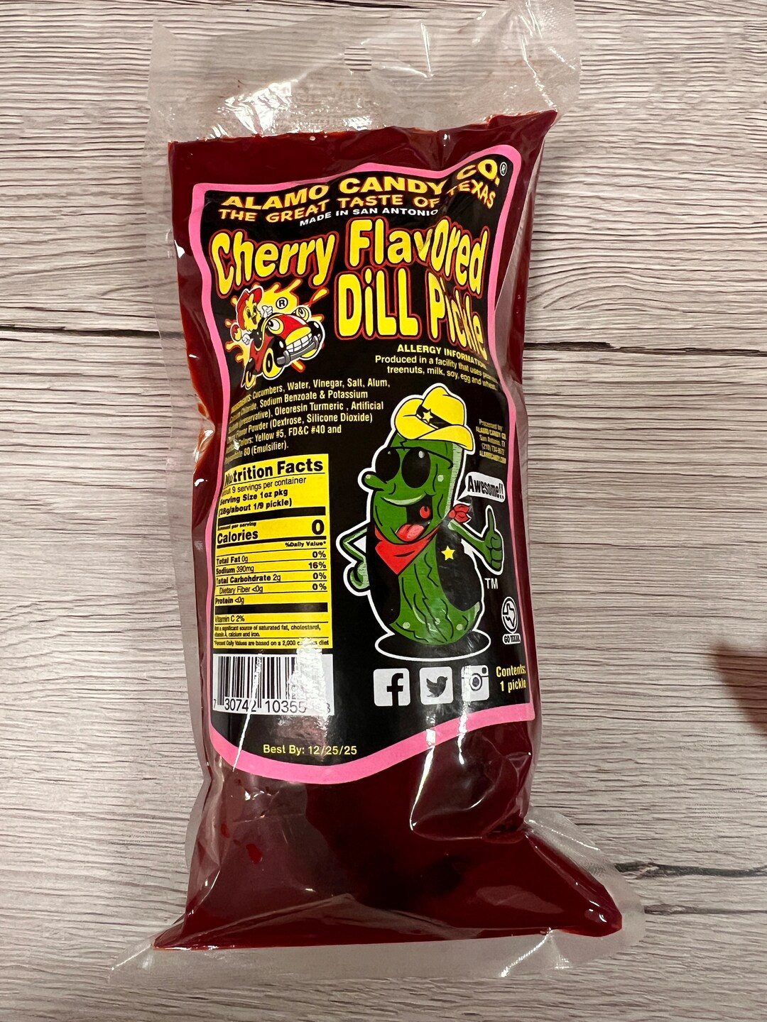 Cherry Flavored Dill Pickle - Etsy