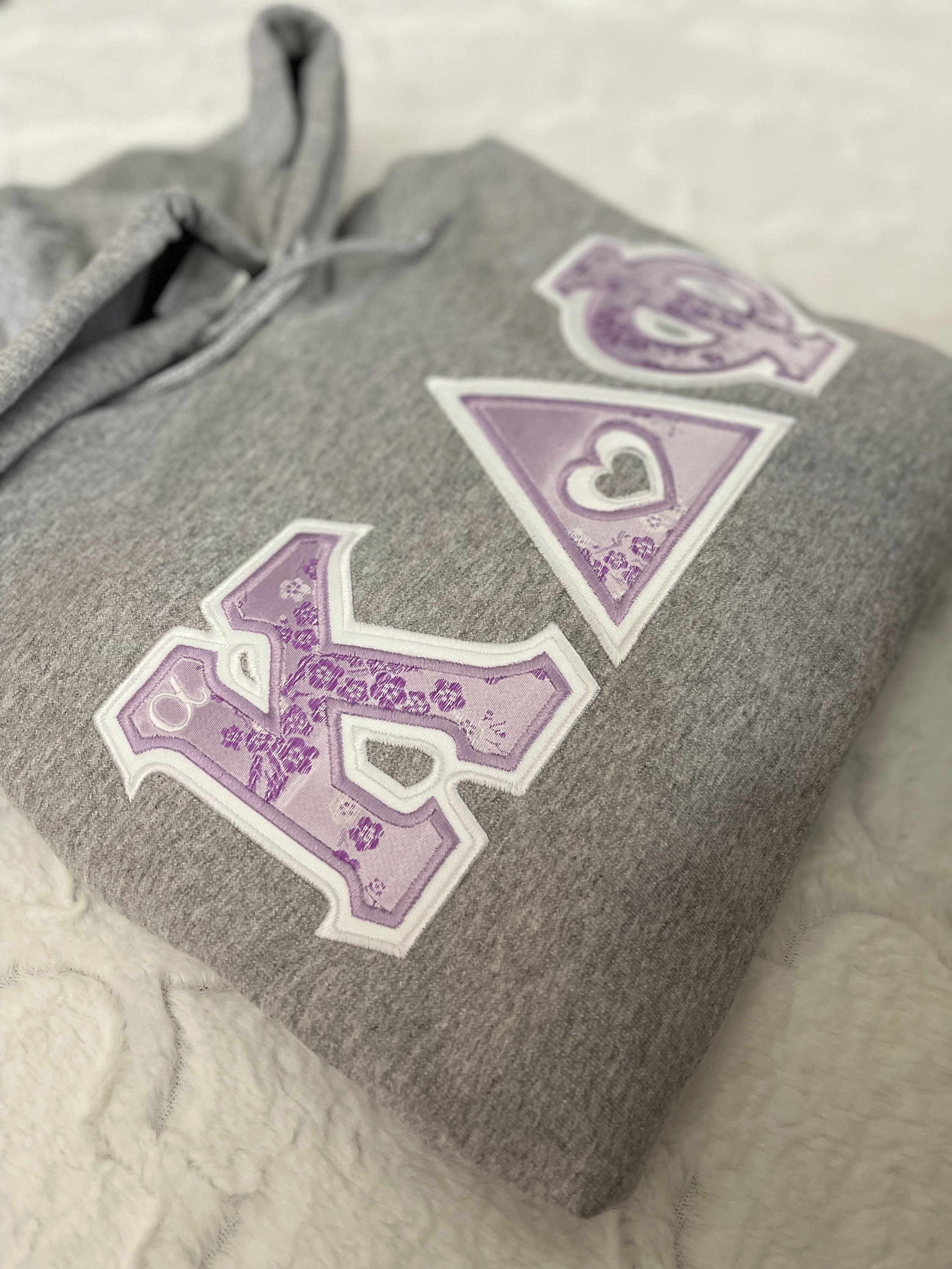 Alpha Kappa Delta Phi Heart Hoodie Alpha Kappa Delta Phi - Etsy