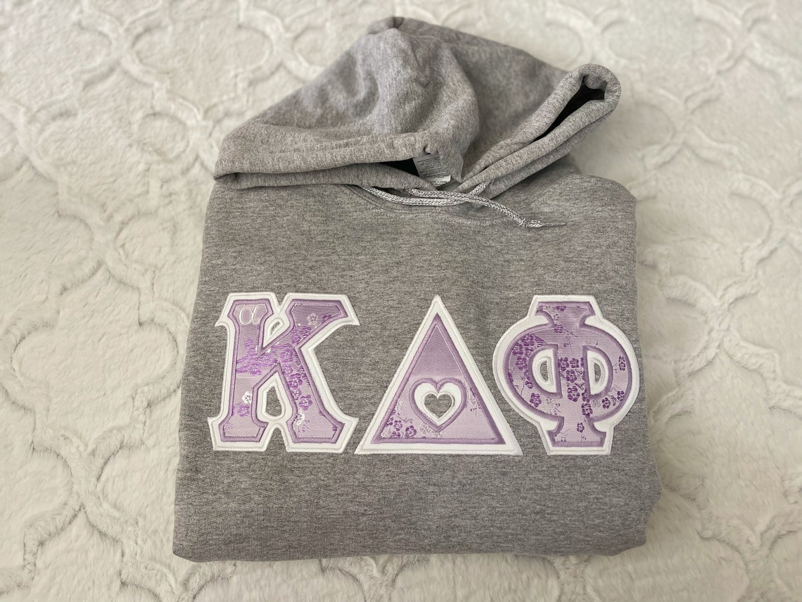 Alpha Kappa Delta Phi Heart Hoodie Alpha Kappa Delta Phi - Etsy