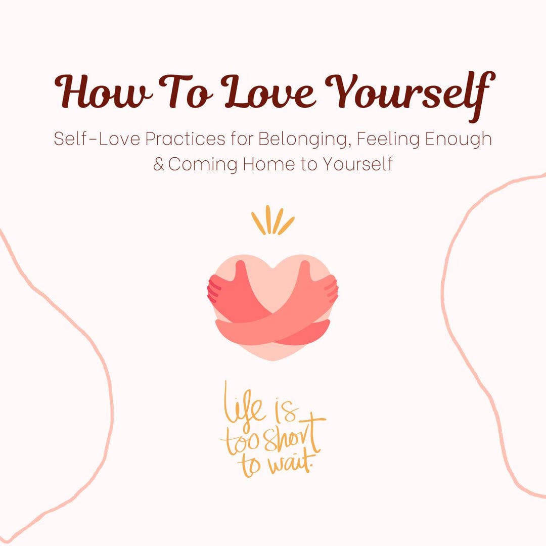 Self-love Healing Workbook | Self-care Journal (digital Download) - Etsy