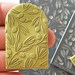 BLOSSOM PRESS Texture Mat for Polymer Clay | Clay Pattern Stamps ...