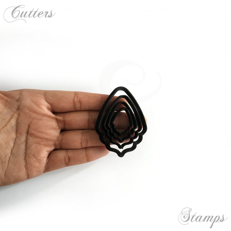 Clay Cutter Set of 4 Polymer Clay Cutter set Shape Cutter | Etsy