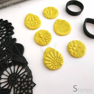 Large Nature Pattern Texture Tile | Texture Stamp | Textures for Clay ...