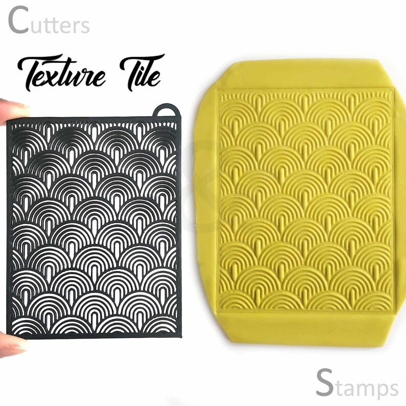 Arch Pattern Large Texture Tile size 11cm X 11cm Texture - Etsy