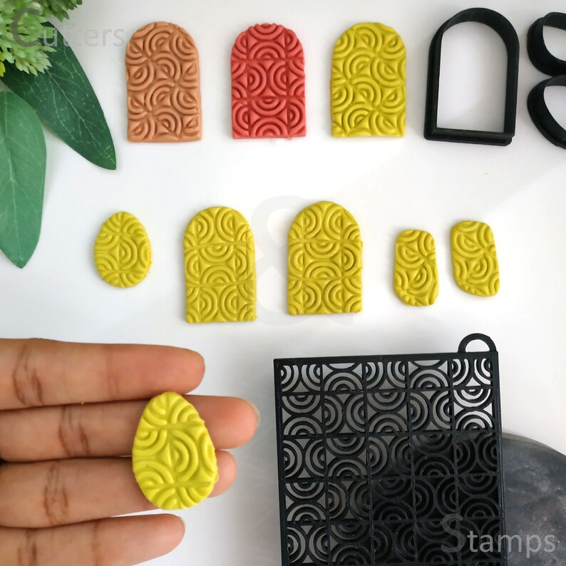 Abstract Arch Pattern Texture Tile Texture Stamp Textures - Etsy