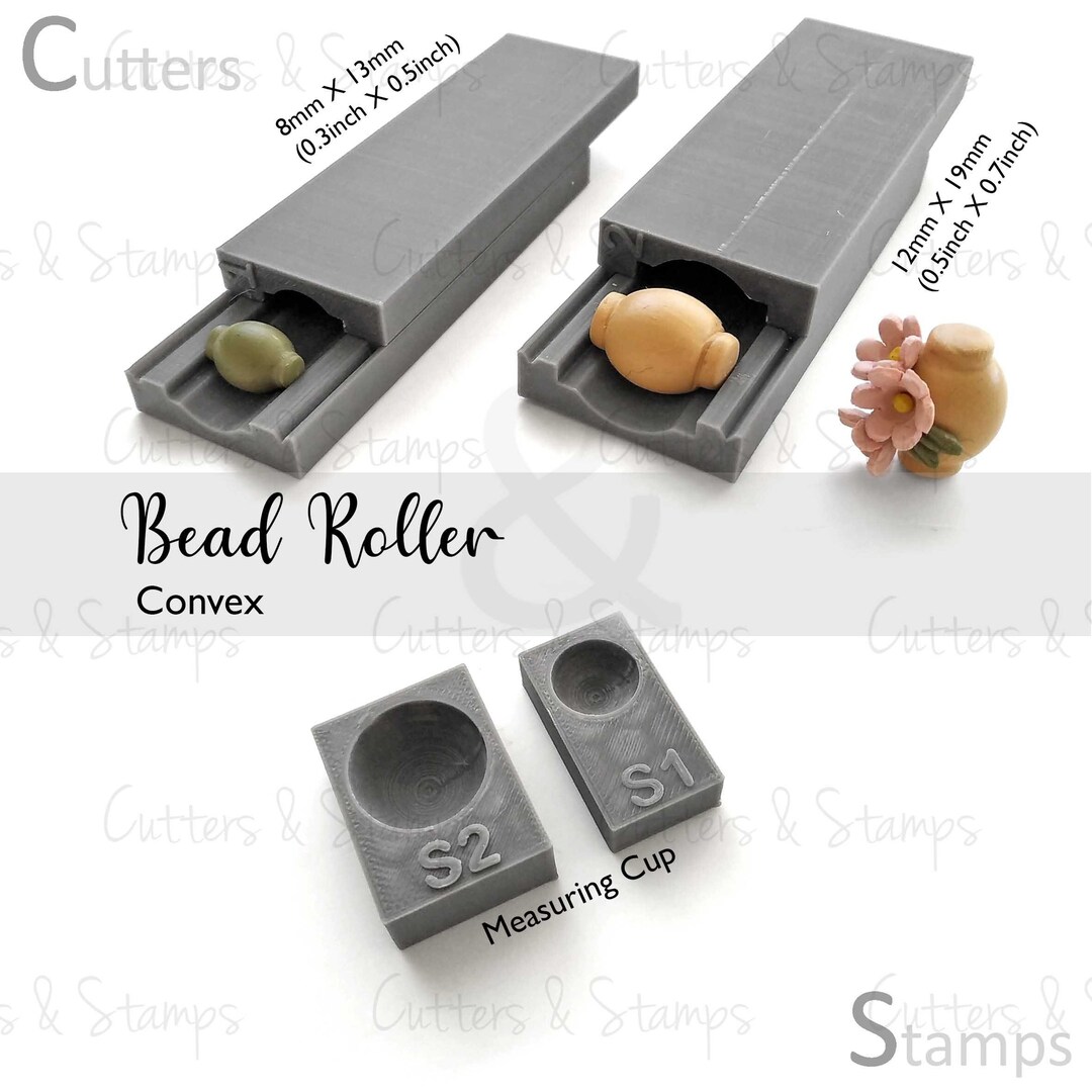 CONVEX Bead Roller | Clay Bead Roller | Round Bead Roller for Polymer ...