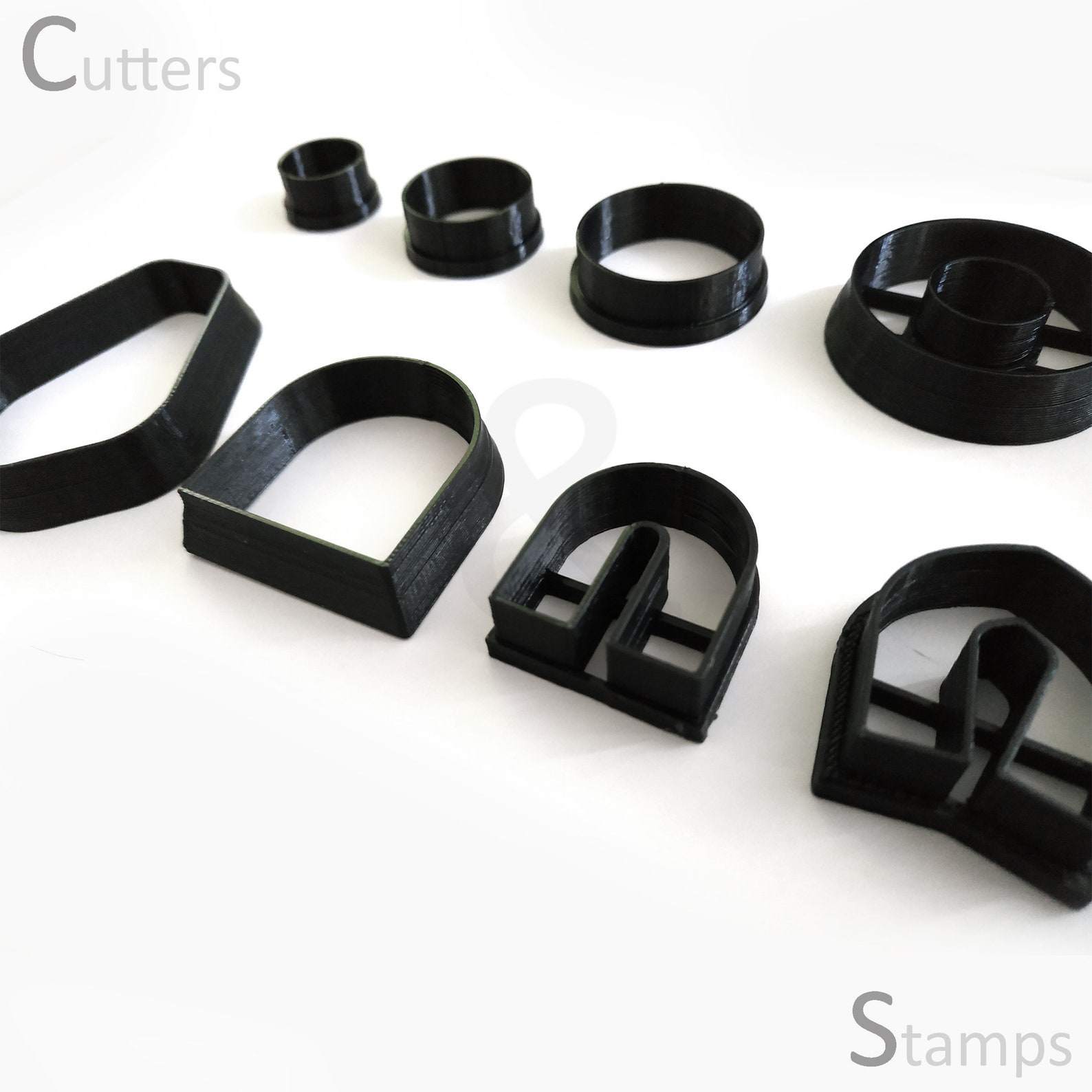 Assorted Earring Cutter 1 Polymer Clay Cutter Set Shape - Etsy