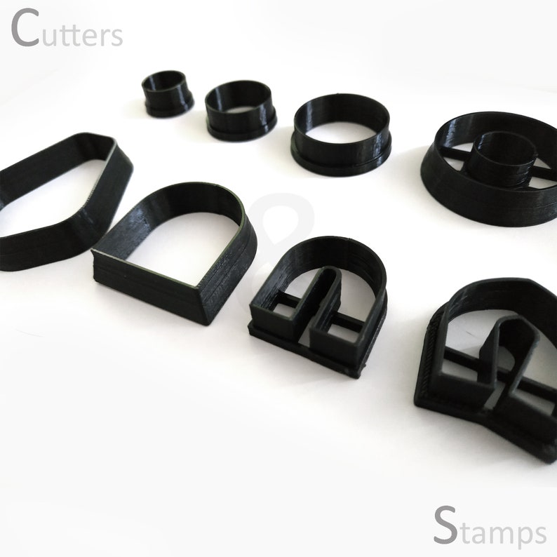 Assorted Earring Cutter 1 Polymer Clay Cutter Set Shape - Etsy Australia