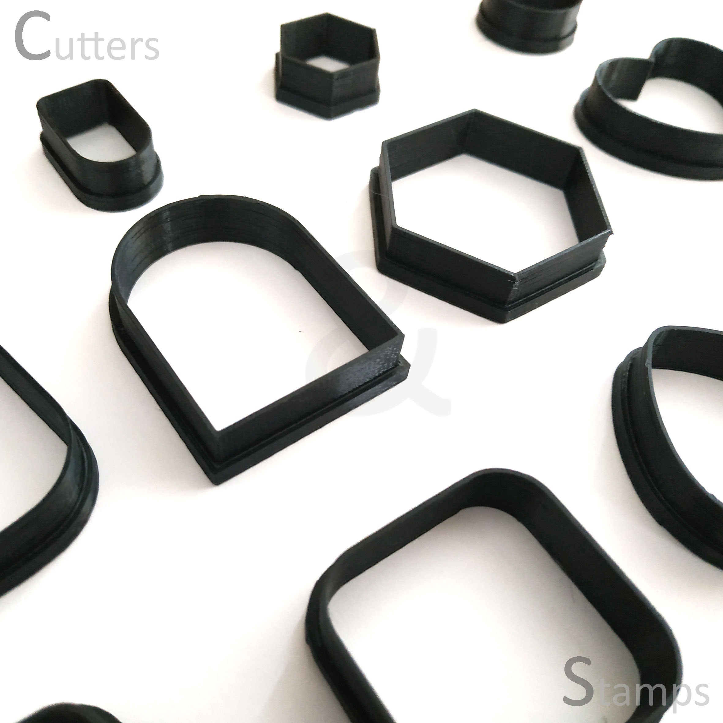 Polymer Clay Earring Cutter Set Of12 Polymer Clay Cutter - Etsy