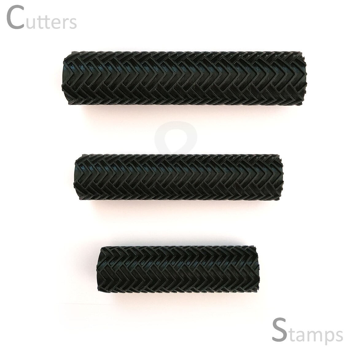 Chevron Pattern Texture Roller for Polymer Clay Chevron - Etsy