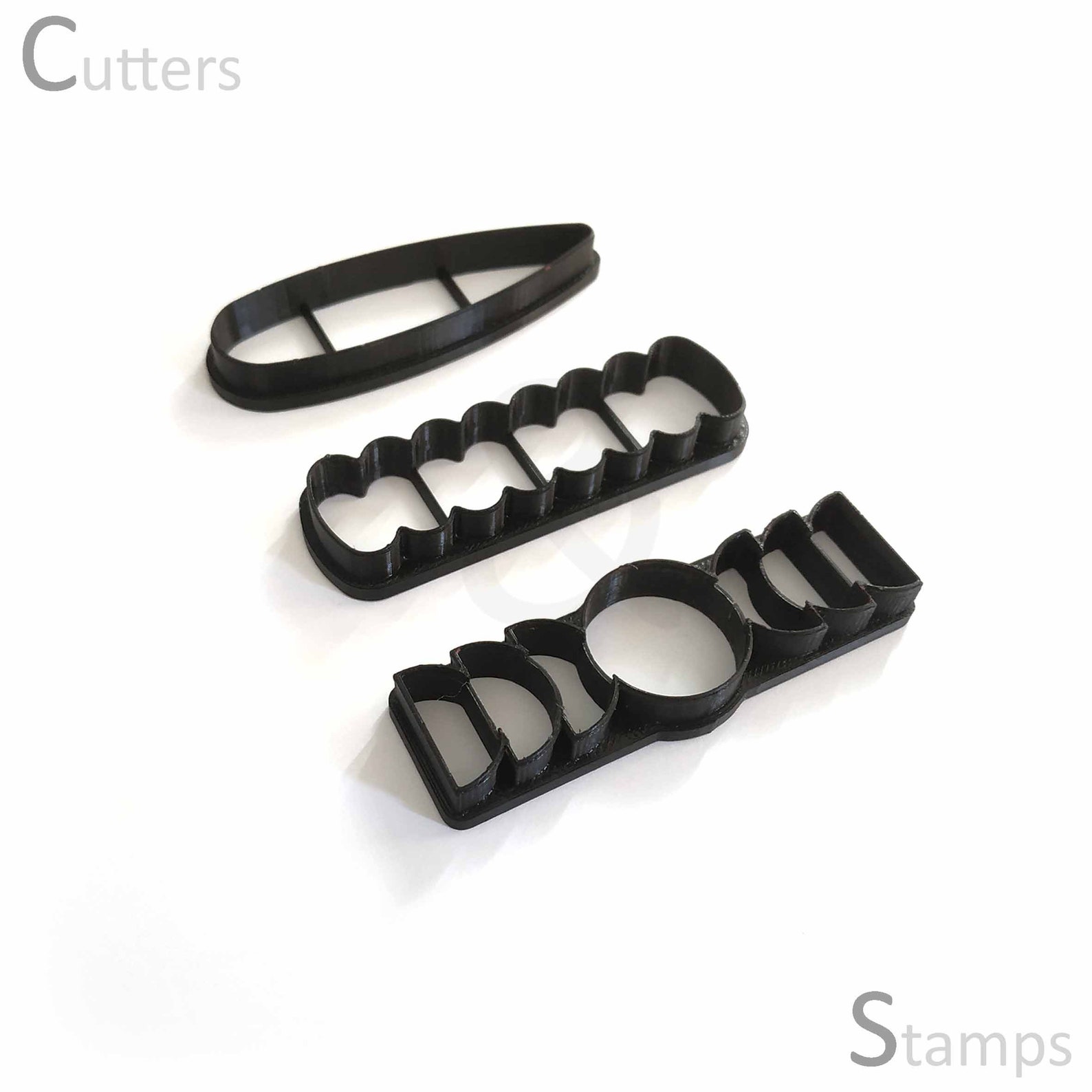 Hair Barrette Cutter set Clay Shape Cutter Hair Clip clay | Etsy