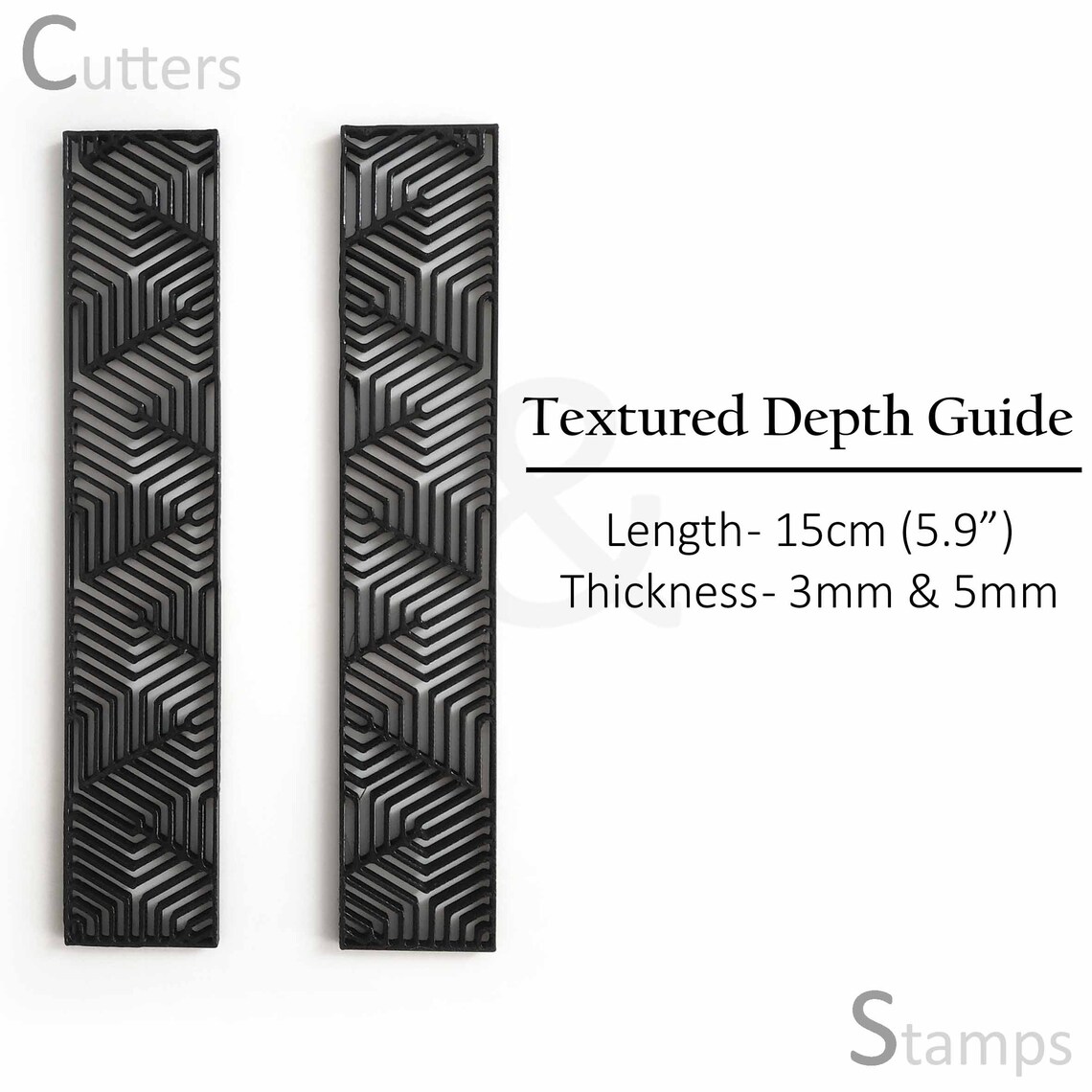 Clay Leveler Depth Guide it Can Also Be Used as a Texture for - Etsy