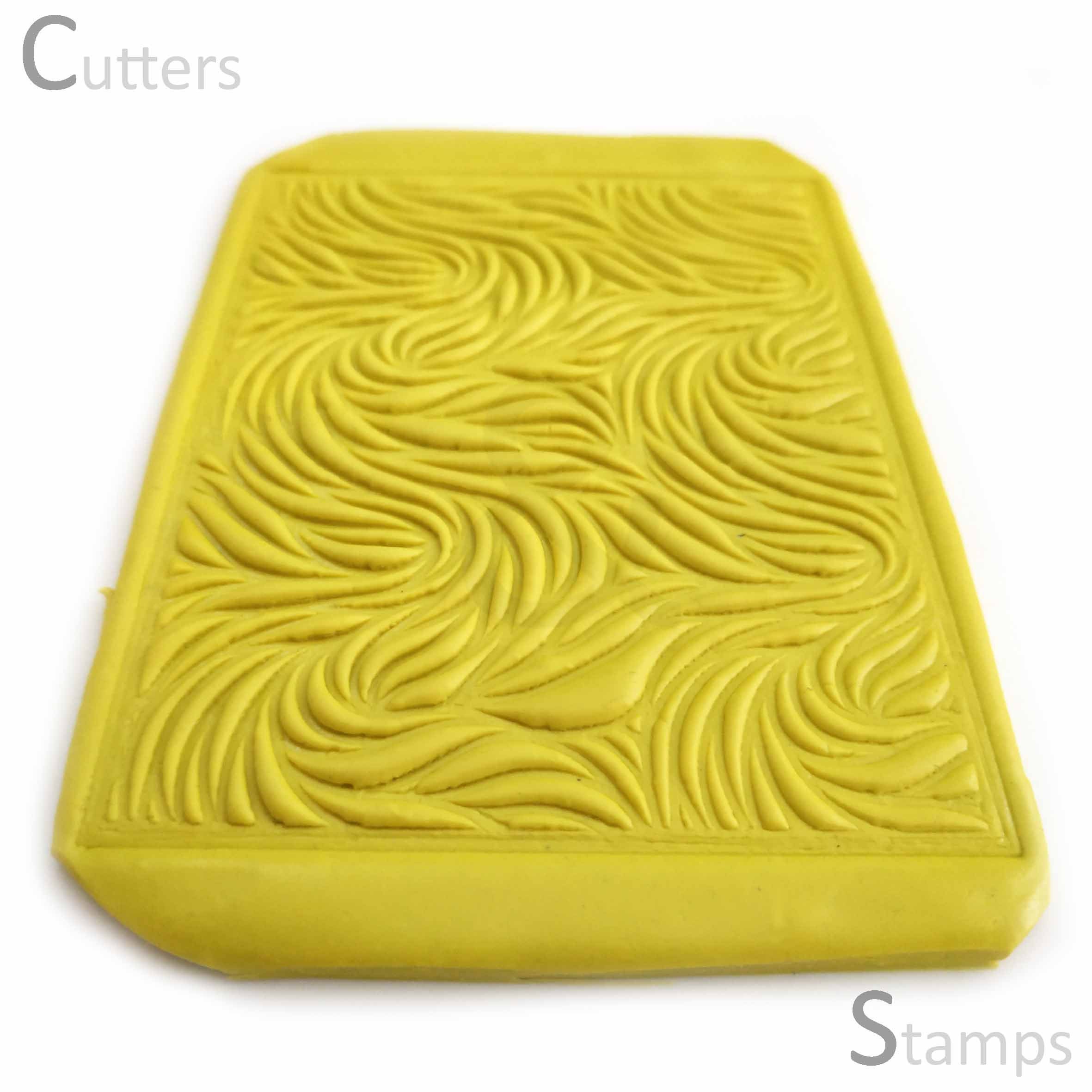 Rippled Leaf Pattern Texture Tile Texture Stamp Textures - Etsy