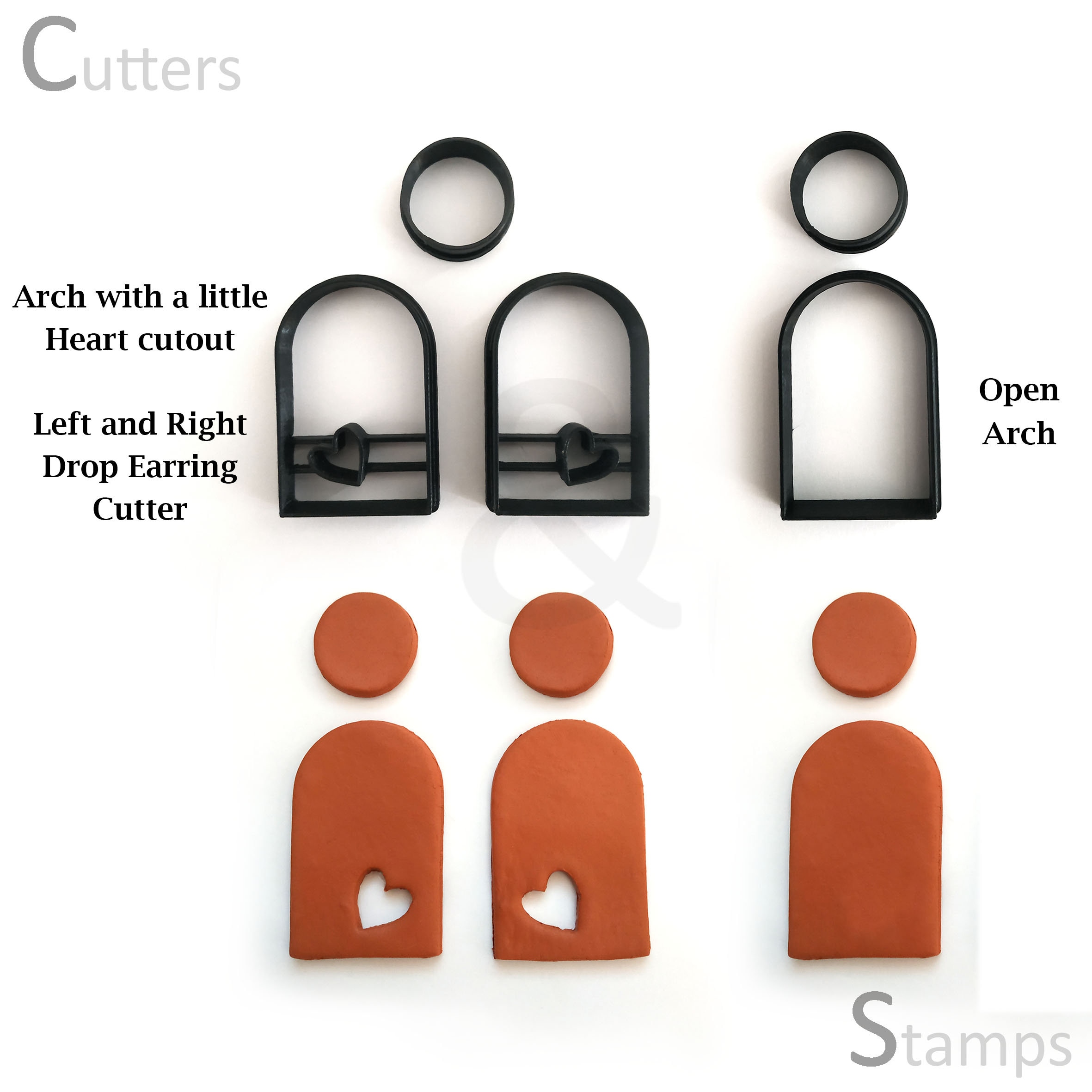 Arch Clay Cutter Set Polymer Clay Cutter Unique Clay - Etsy Australia