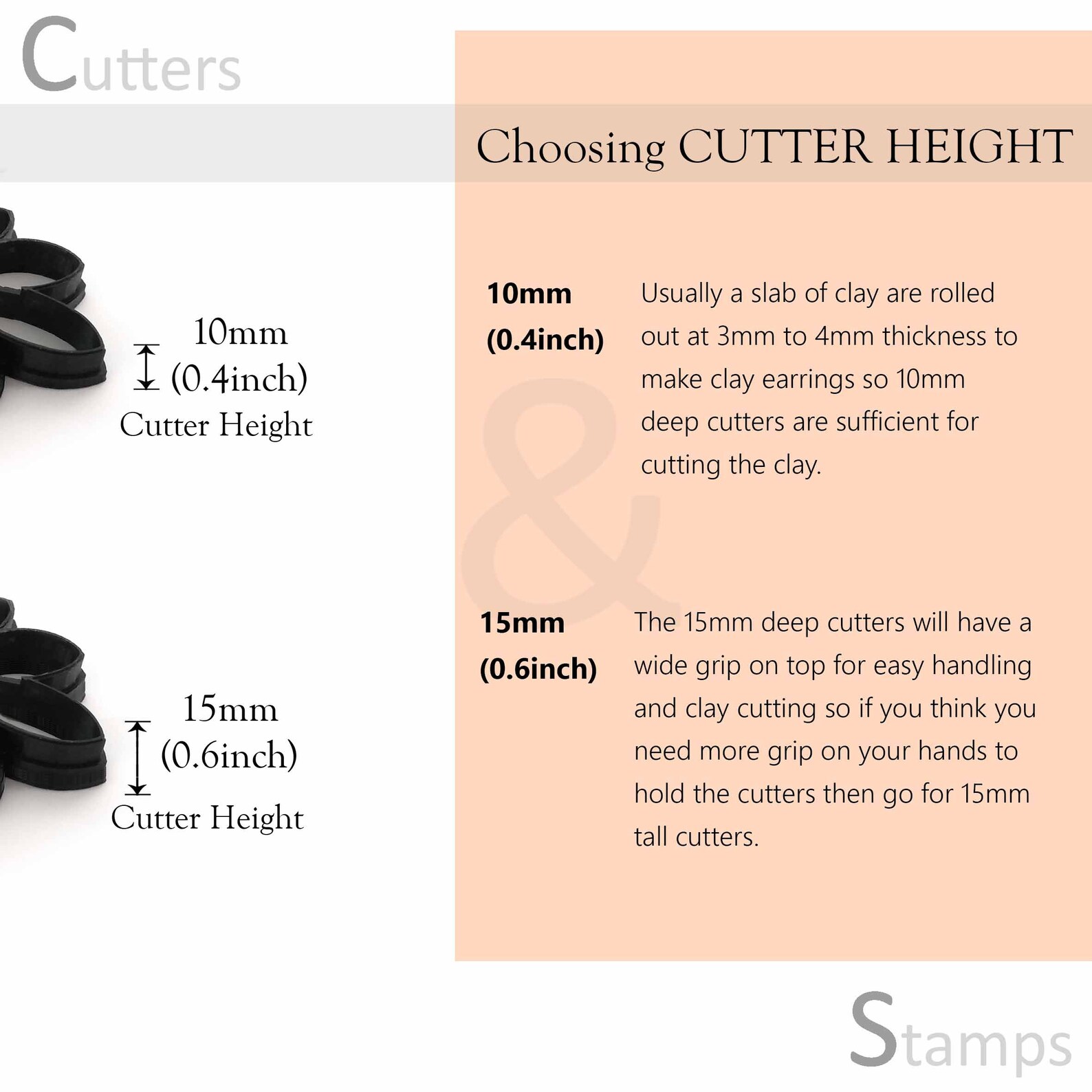 Floral Polymer Clay Cutter Set of 6 Clay Shape Cutter With - Etsy