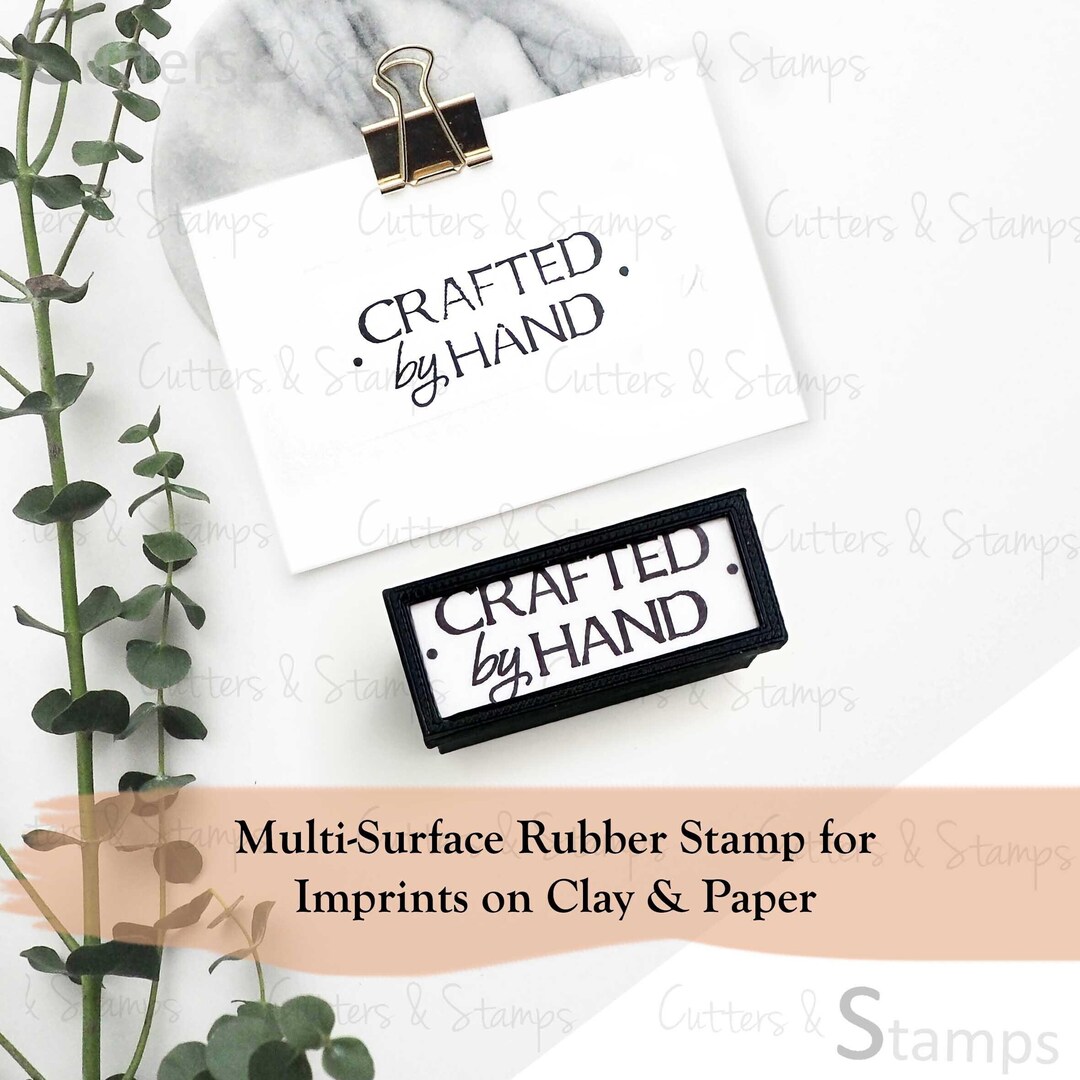 MAKER'S Stamp (crafted by Hand) | Stamps for Business | Rubber Stamp ...