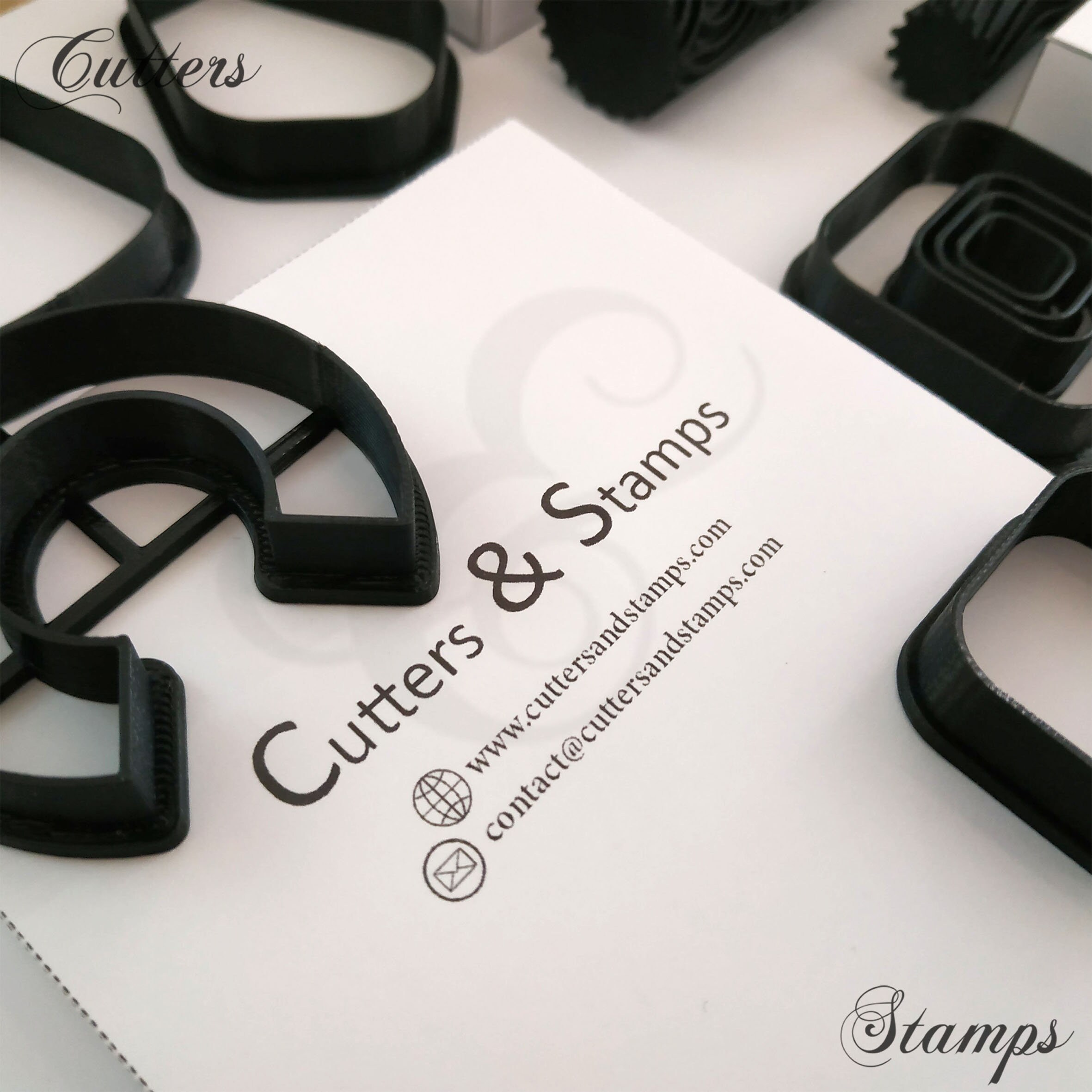 Polymer Clay Cutter set of 6 Organic Arch Shape Cutter | Etsy