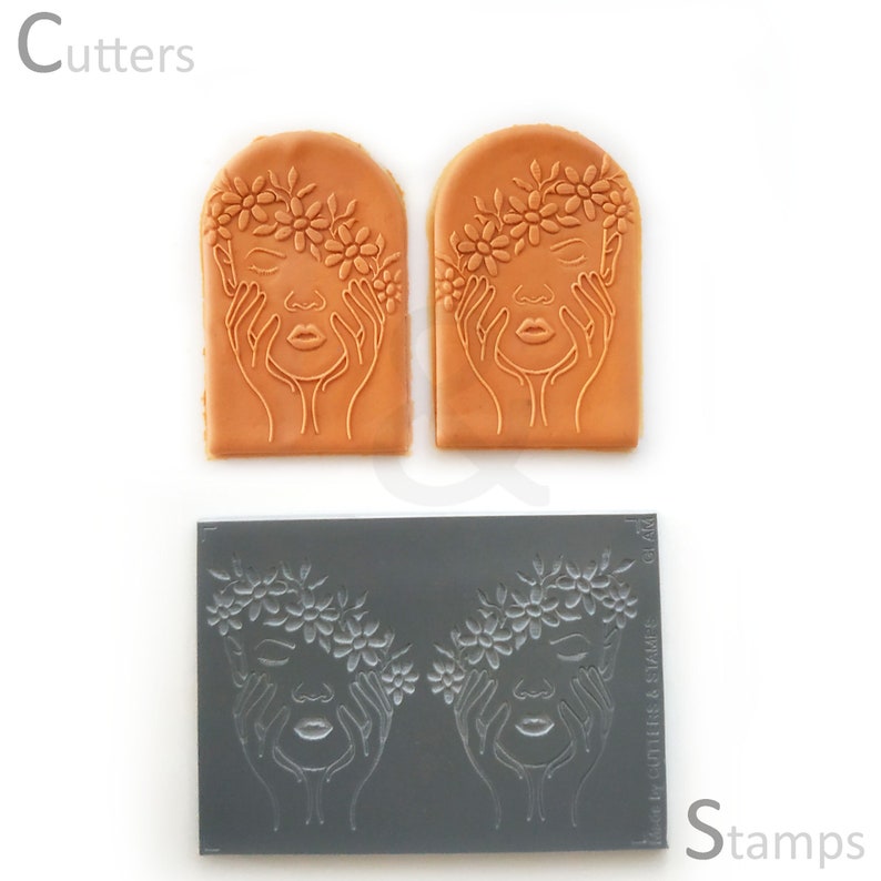 GLAM Texture Mat for Polymer Clay Clay Pattern Stamps - Etsy