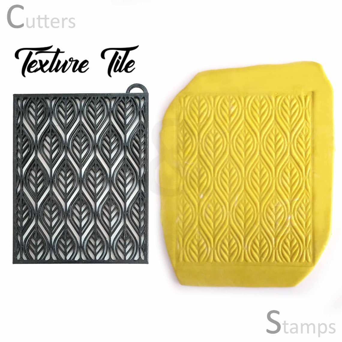 Leaf Pattern Texture Tile Leaf Texture Stamp Textures for - Etsy