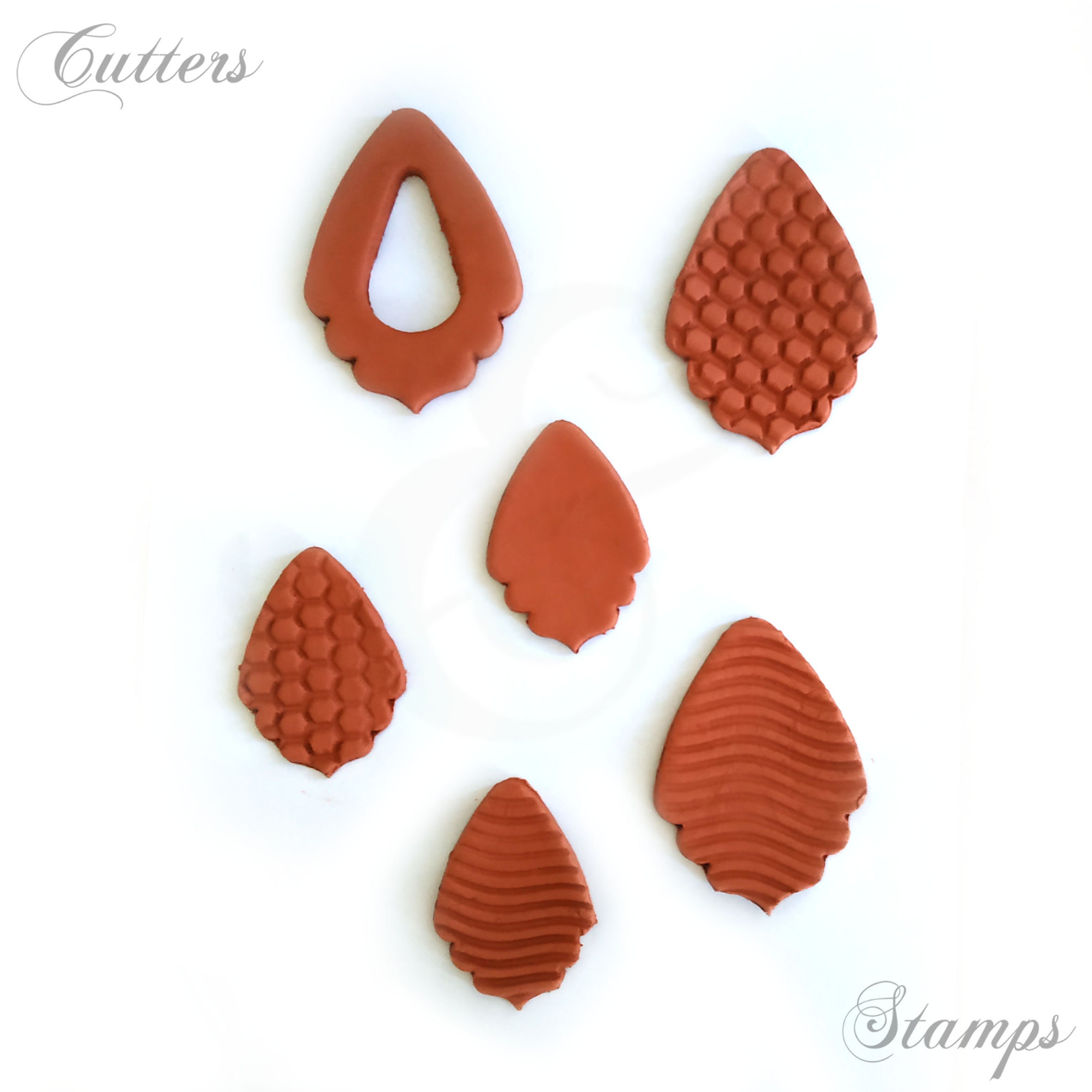 Clay Cutter Set of 4 Polymer Clay Cutter set Shape Cutter | Etsy