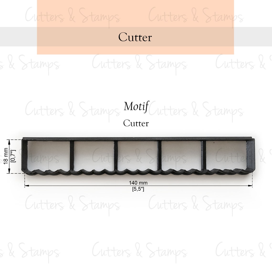 MOTIF border Texture Mat for Polymer Clay Clay Pattern - Etsy