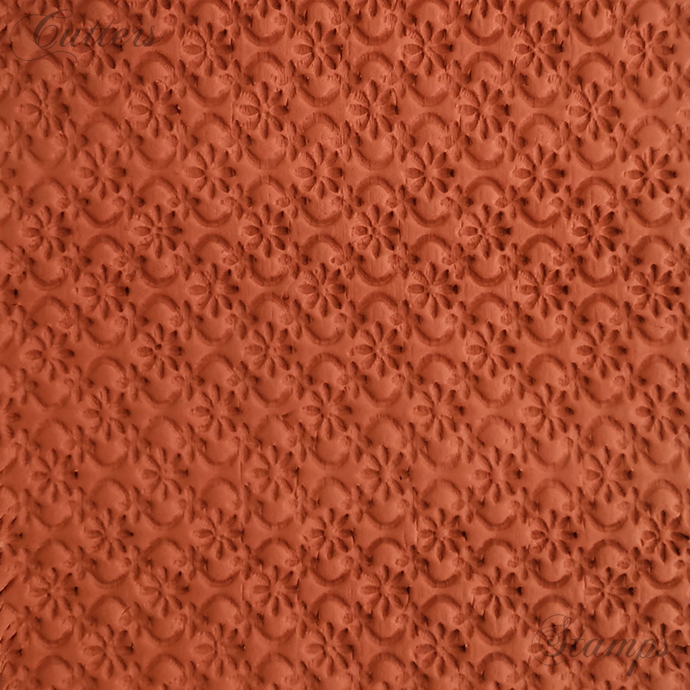 Seamless Floral Texture Roller Floral textures Clay | Etsy