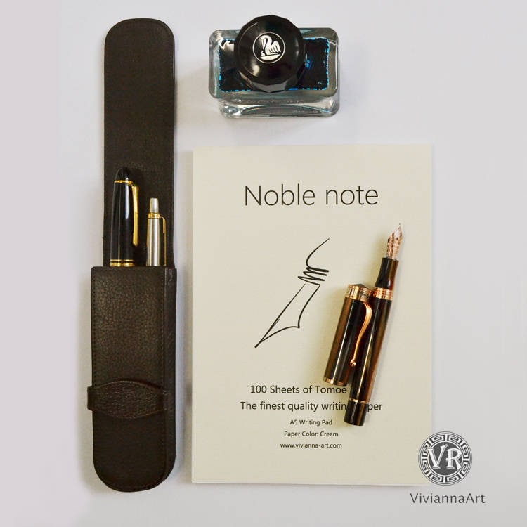 NOBLE NOTE Writing Pad.100 Sheets, Cream Color, A5 148X210 Mm.fountain ...
