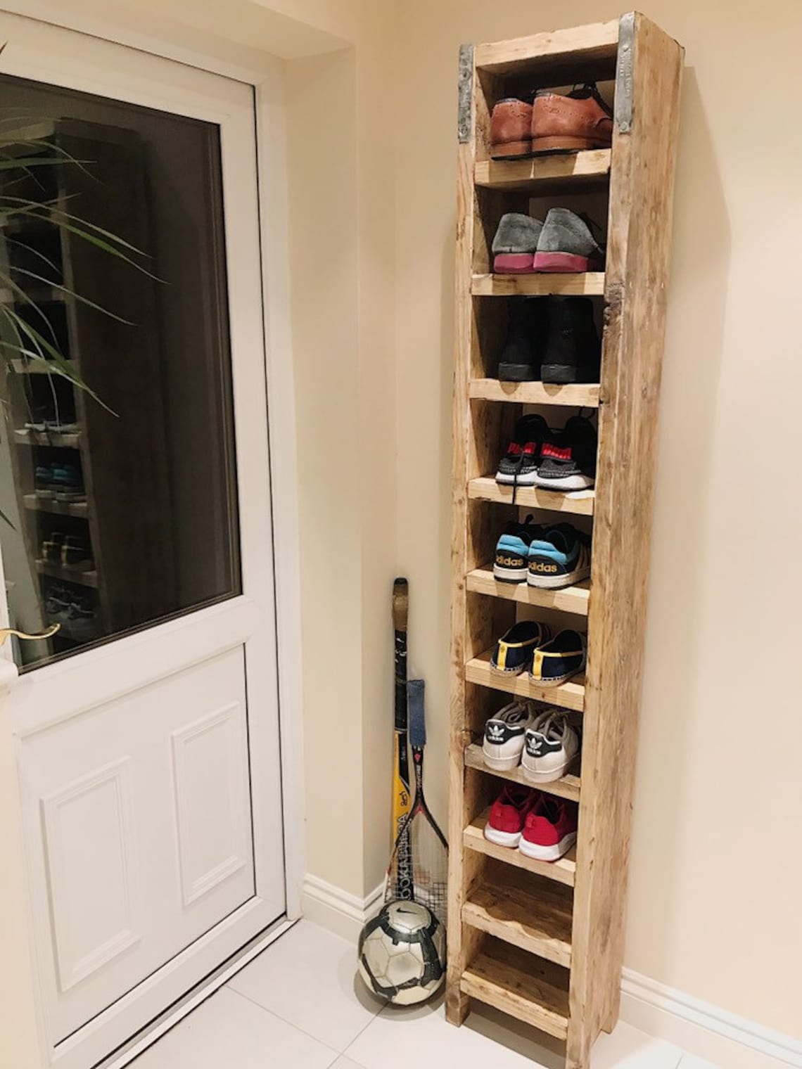 Tall Shoe Rack - Etsy UK