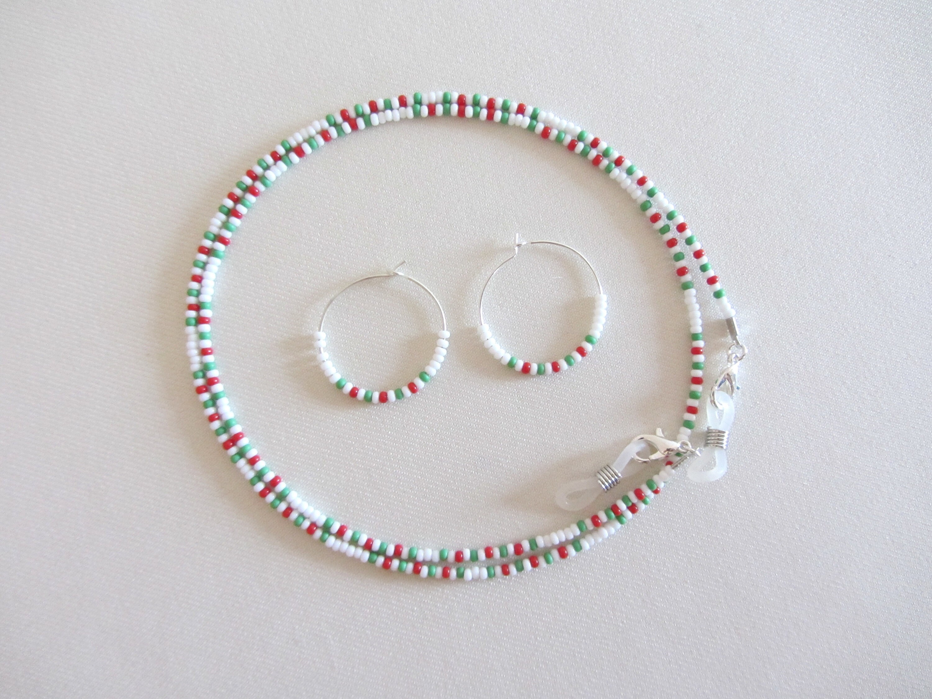 Face Mask Chain Mask Bead Holder Face Mask Lanyard Beaded Mask Necklace ...