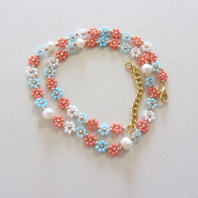 Beaded Flowers - Etsy