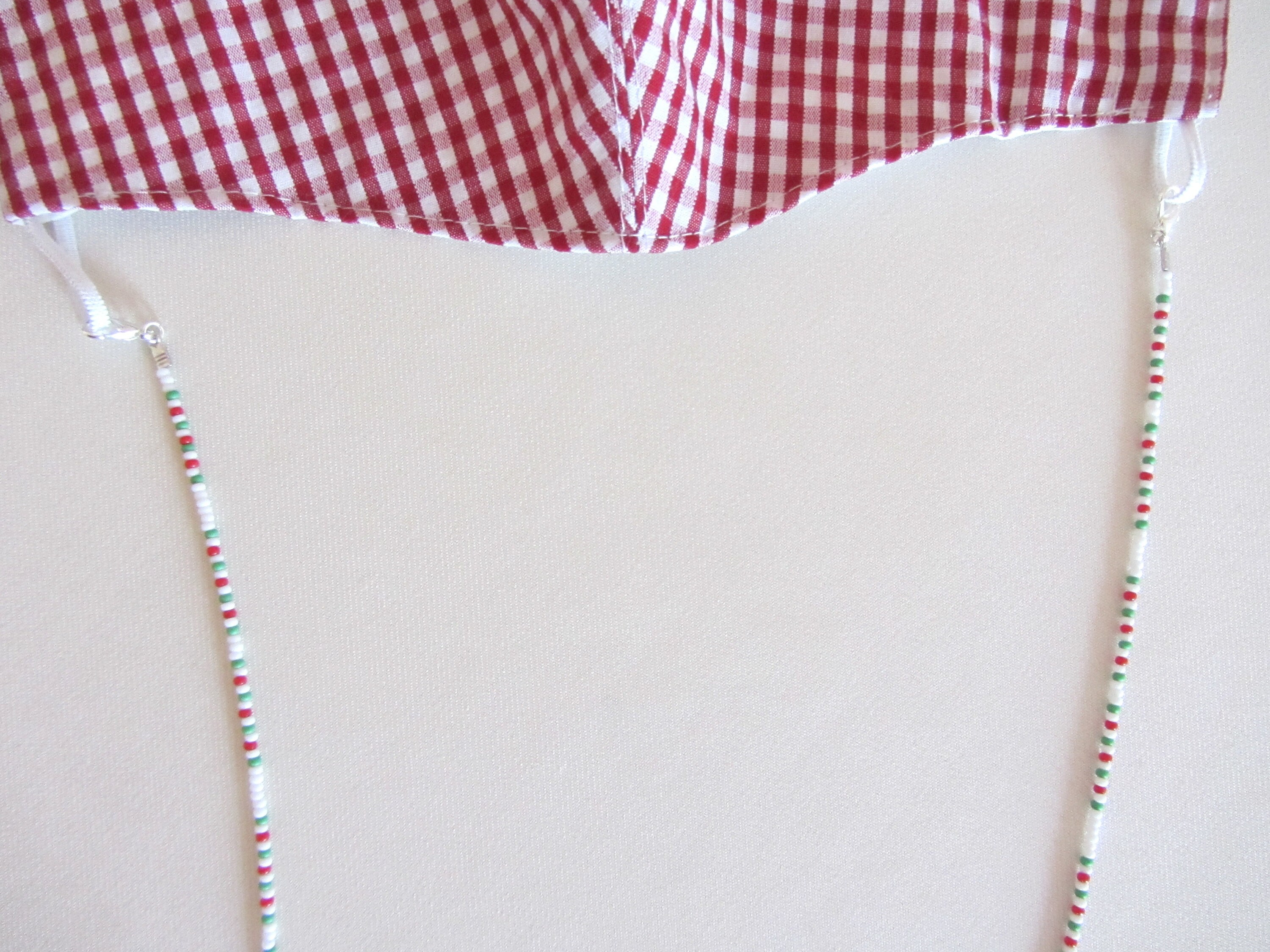 Face Mask Chain Mask Bead Holder Face Mask Lanyard Beaded Mask Necklace ...