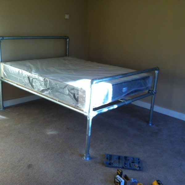 Industrial Bed - Etsy UK