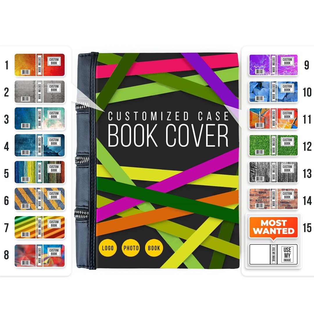 CUSTOM DESIGN for Your CASE Custom Image Book Cover for iPad / MacBook ...