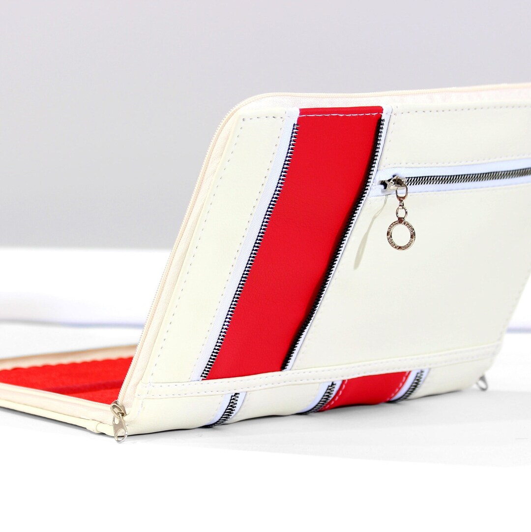 Galaxy TAB S9 Ultra Case PU White Leather Case Tab S9 Plus Hülle Galaxy ...