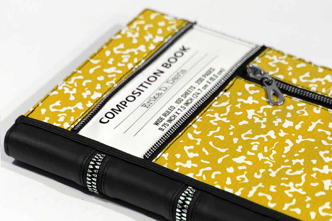 Composition Book Case for Boox Tab Ultra Case With Yellow Fastener Onyx ...