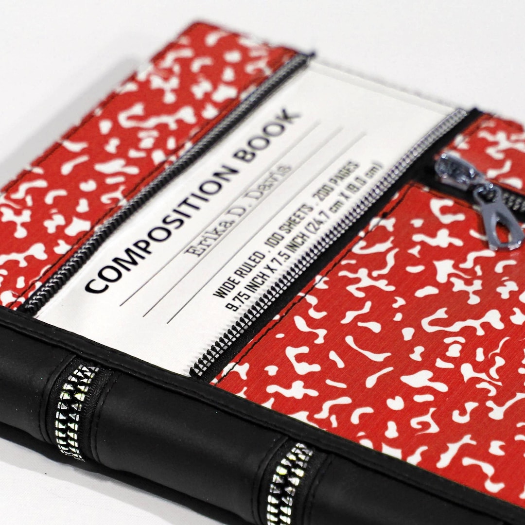 Premium Scribe Colour Case Red Composition Book 11 Inch Kindle Scribe ...