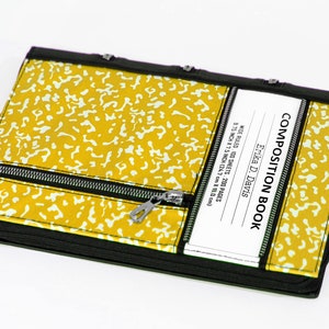Composition Book Case for Boox Tab Ultra Case With Yellow Fastener Onyx ...