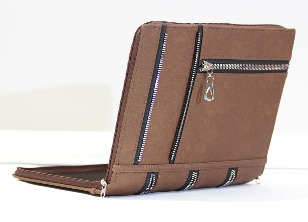 Brown Book iPad 9th Case With Pencil Holder iPad Keyboard Sleeve 10th ...