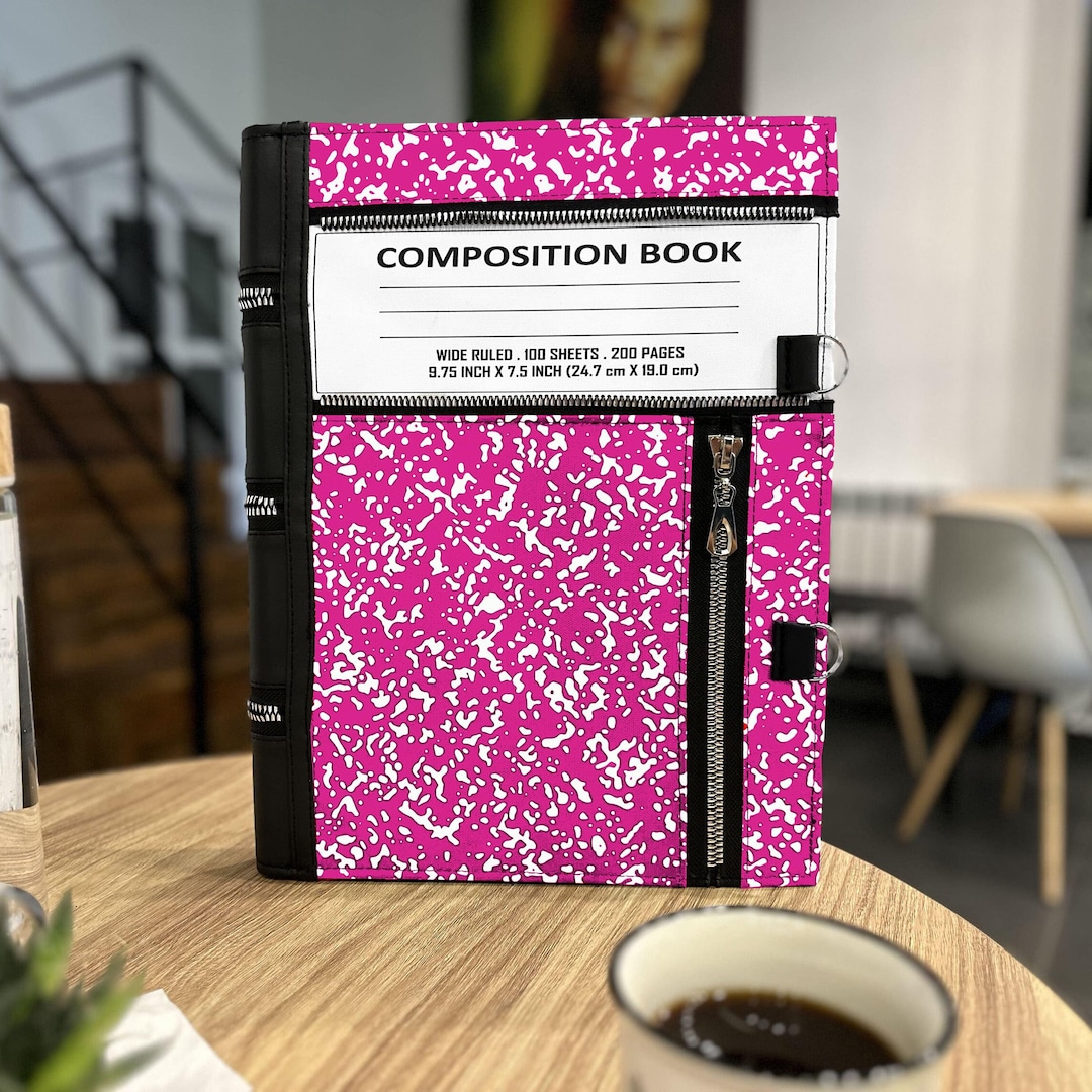 Pink Composition Book Samsung Laptop Case Galaxy Book 4 Pro 360 16 ...